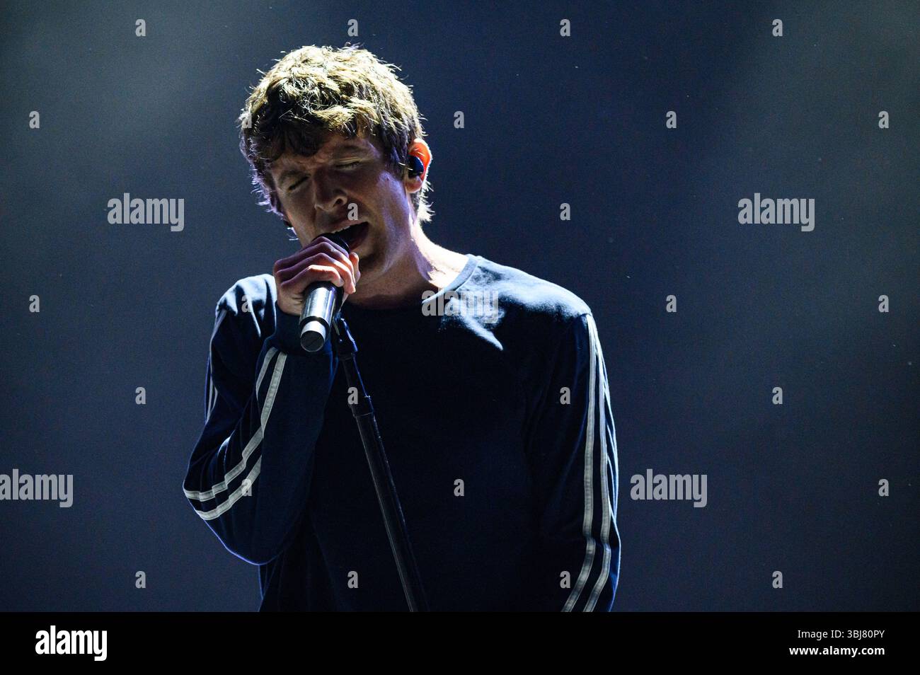 London, United Kingdom. 13th June, 2025. Brendan Yates of Turnstile ...