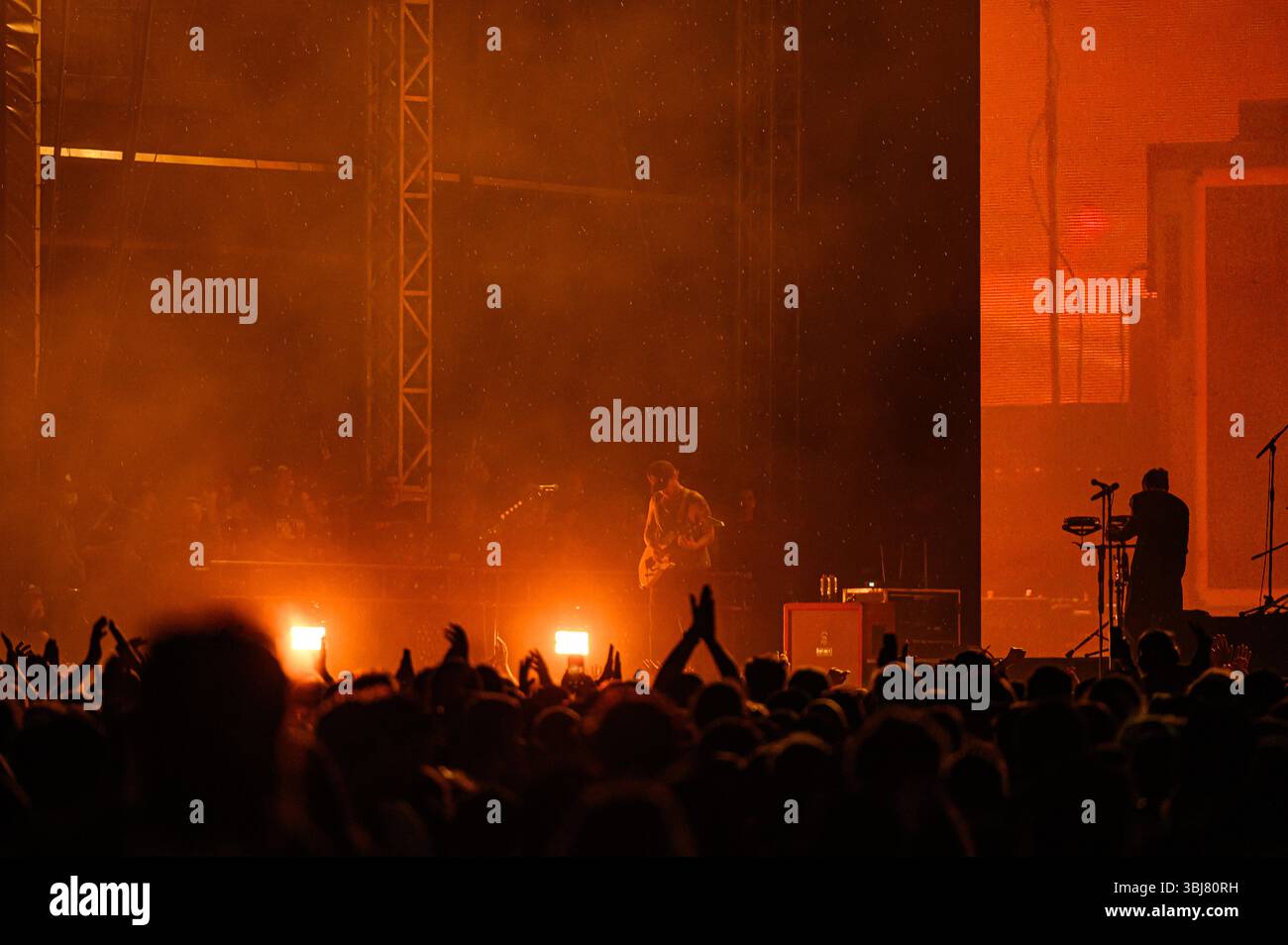 London, United Kingdom. 13th June, 2025. Turnstile, Performs as the ...