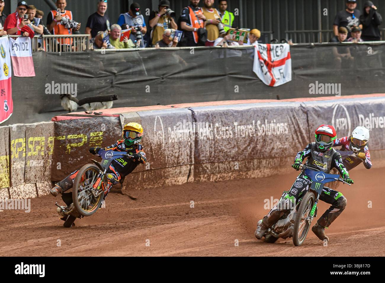 Wild Card Charles Wright (16) of Great Britain in Red leading 415in ...