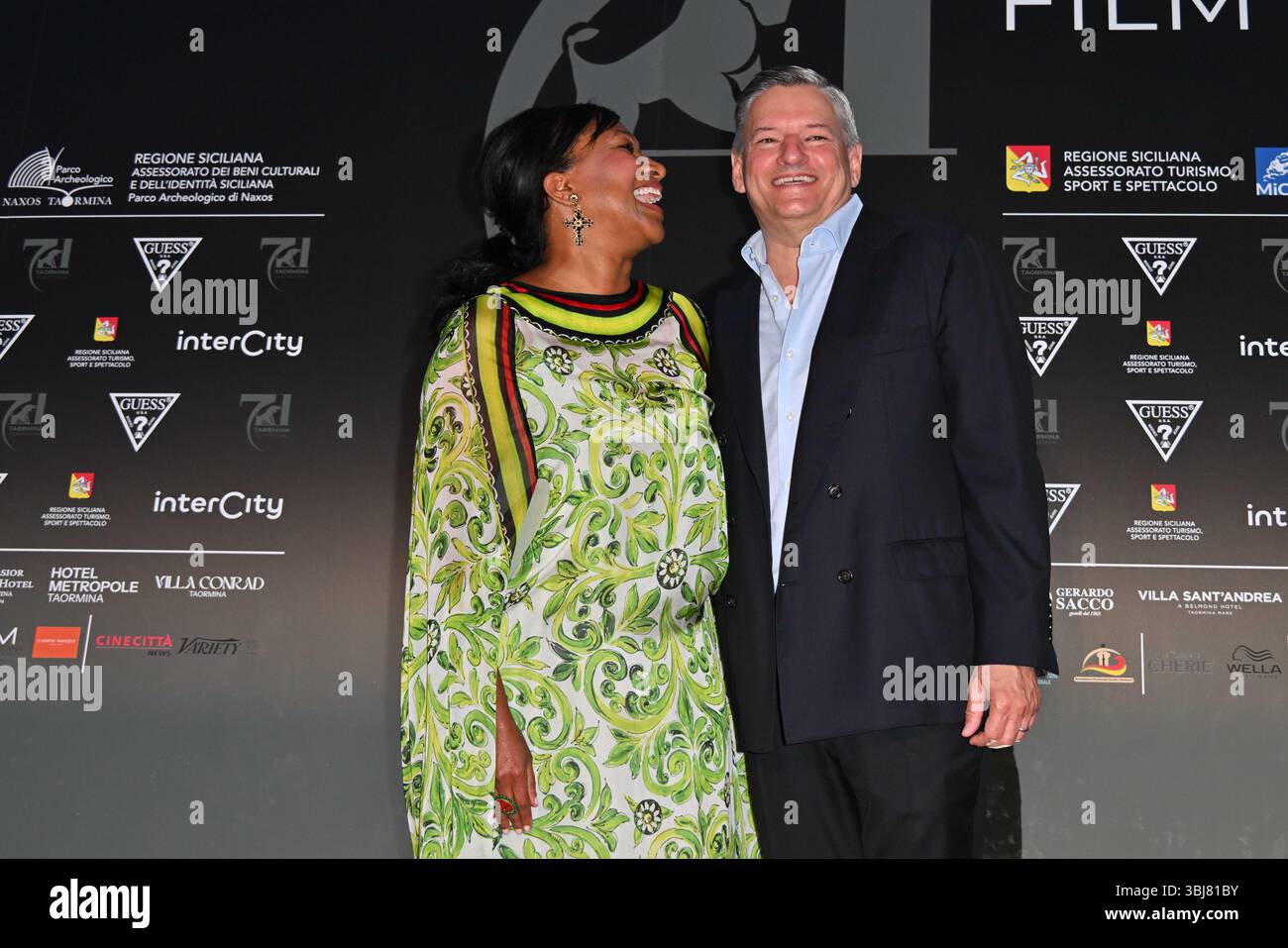Taormina, 71st Taormina Film Festival 2025 - Red carpet fourth evening ...