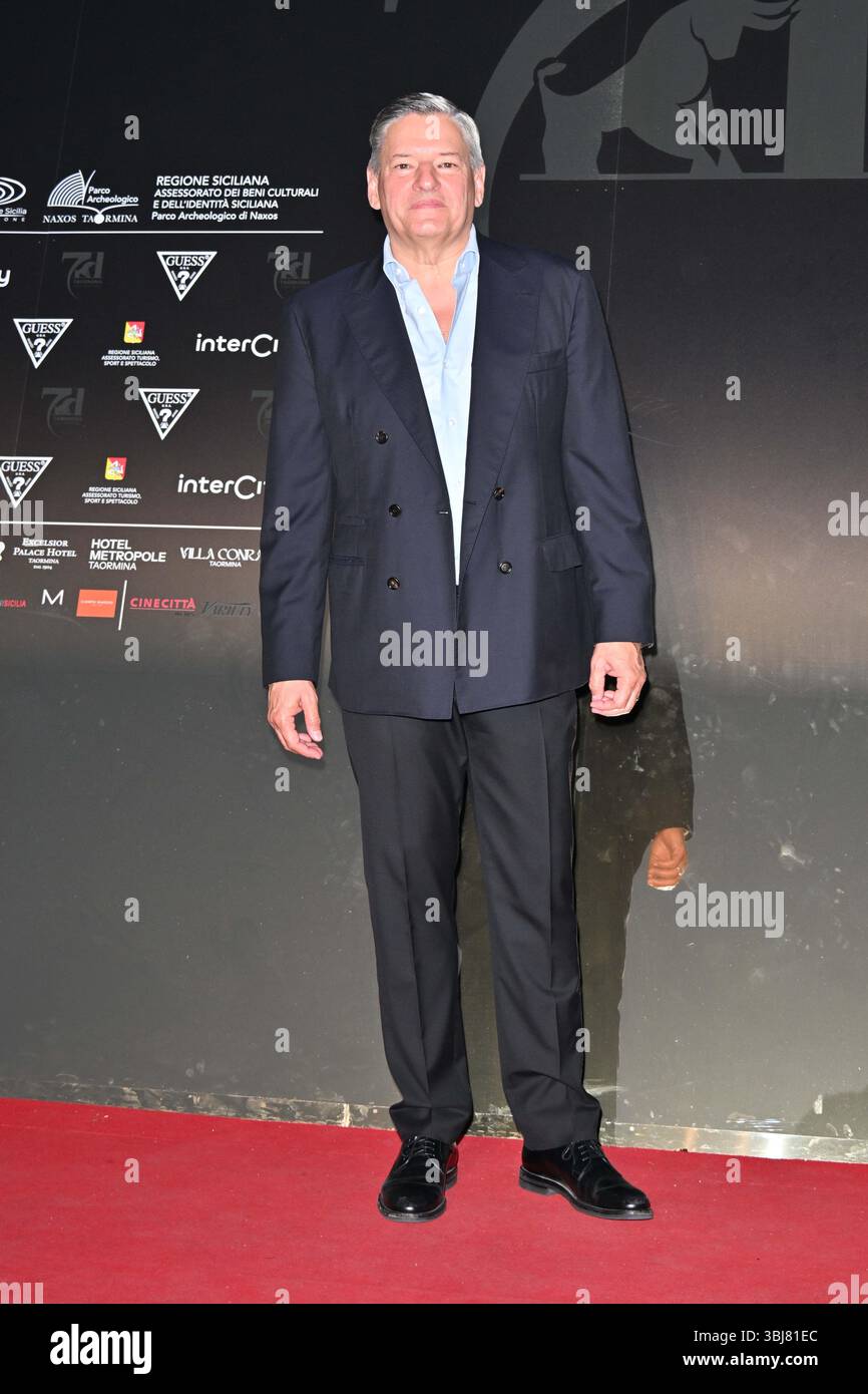 Taormina, 71st Taormina Film Festival 2025 - Red carpet fourth evening ...