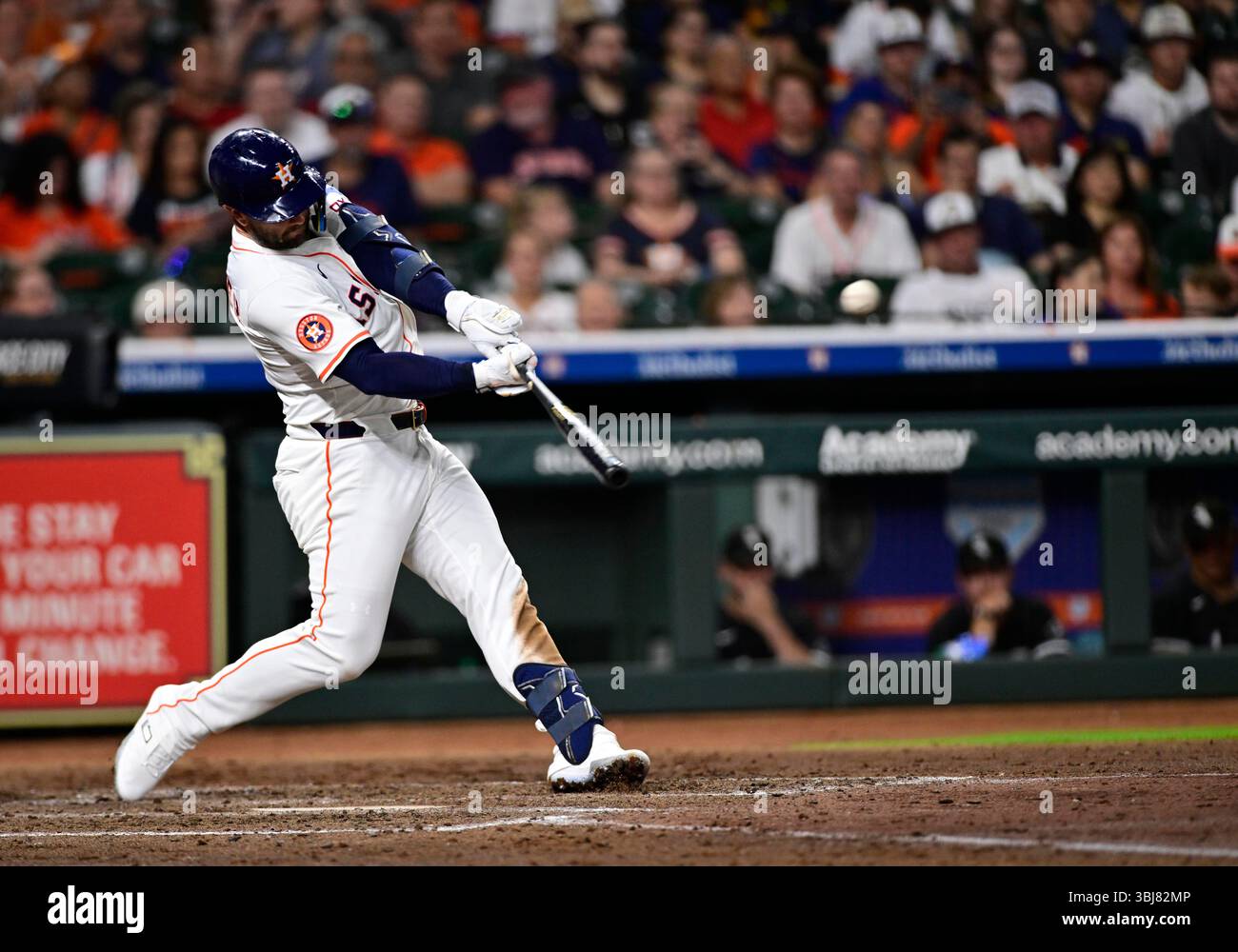 June 10, 2025: Houston Astros first baseman Christian Walker (8) flies ...