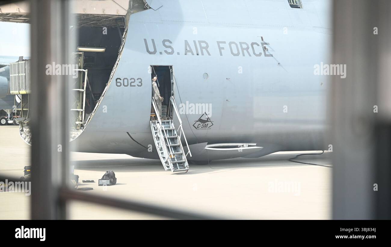 Senior Airman Annastasya Culmer, 312th Airlift Squadron loadmaster ...