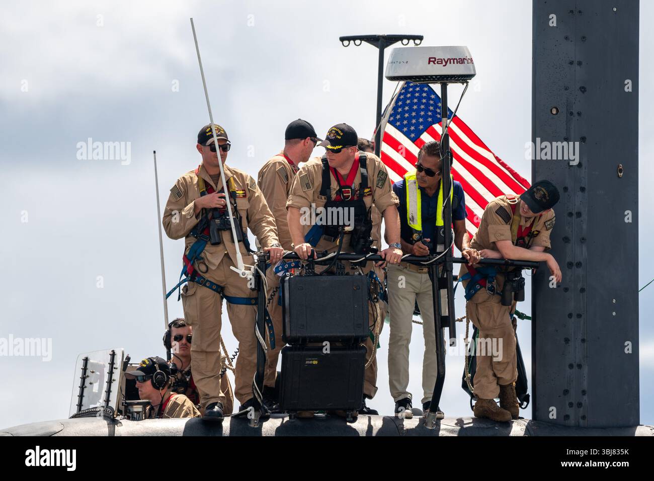 NAVAL BASE GUAM (June 11, 2025) – Cmdr. Clint Emrich, commanding ...