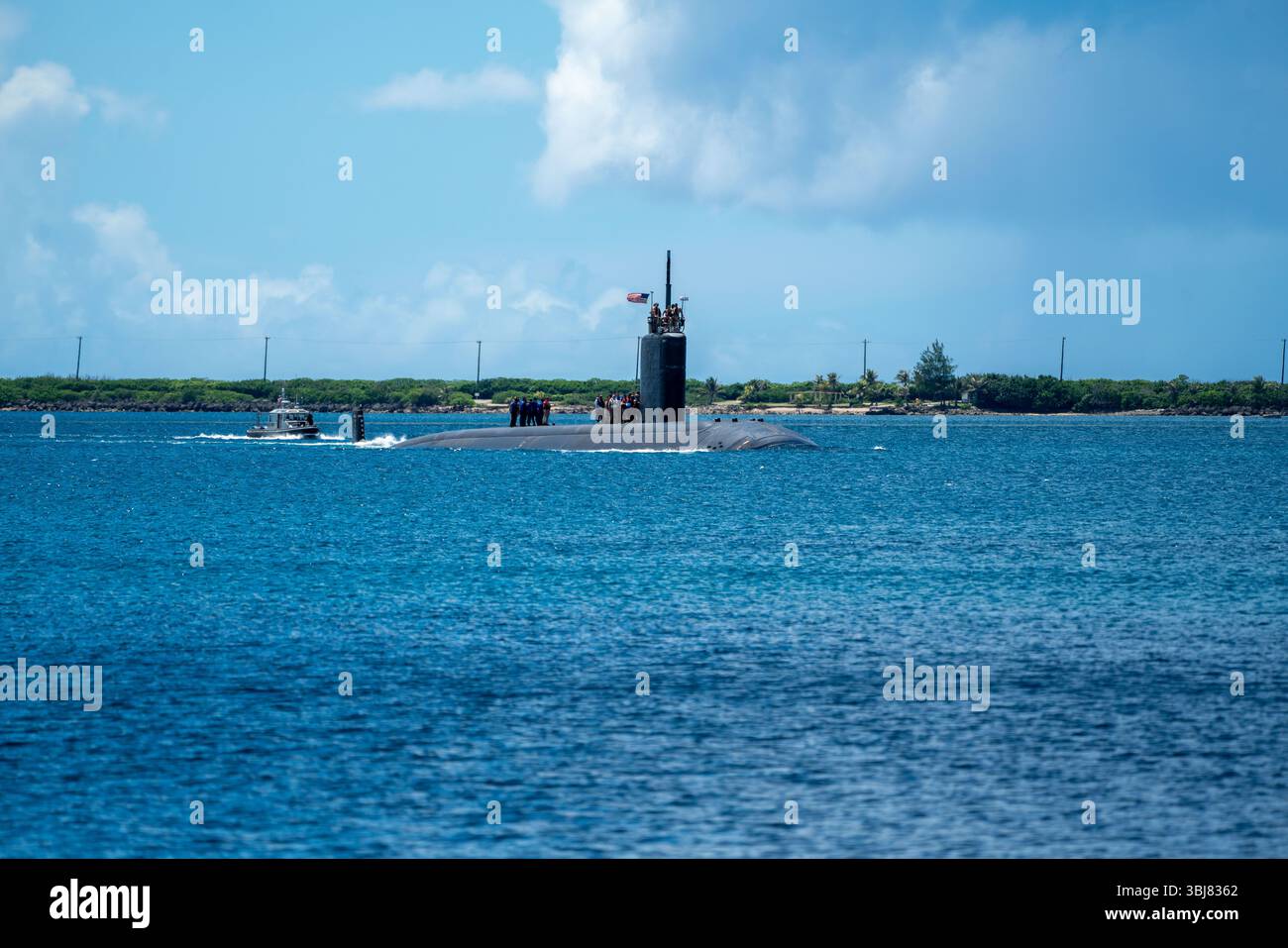 NAVAL BASE GUAM (June 11, 2025) – The Los Angeles-class fast-attack ...