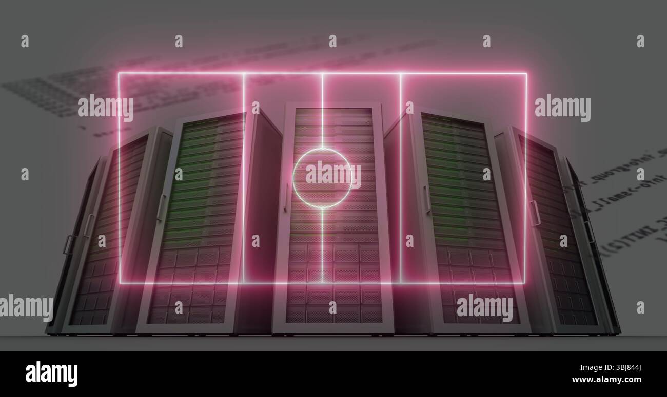 Showing lit data center hi-res stock photography and images - Alamy