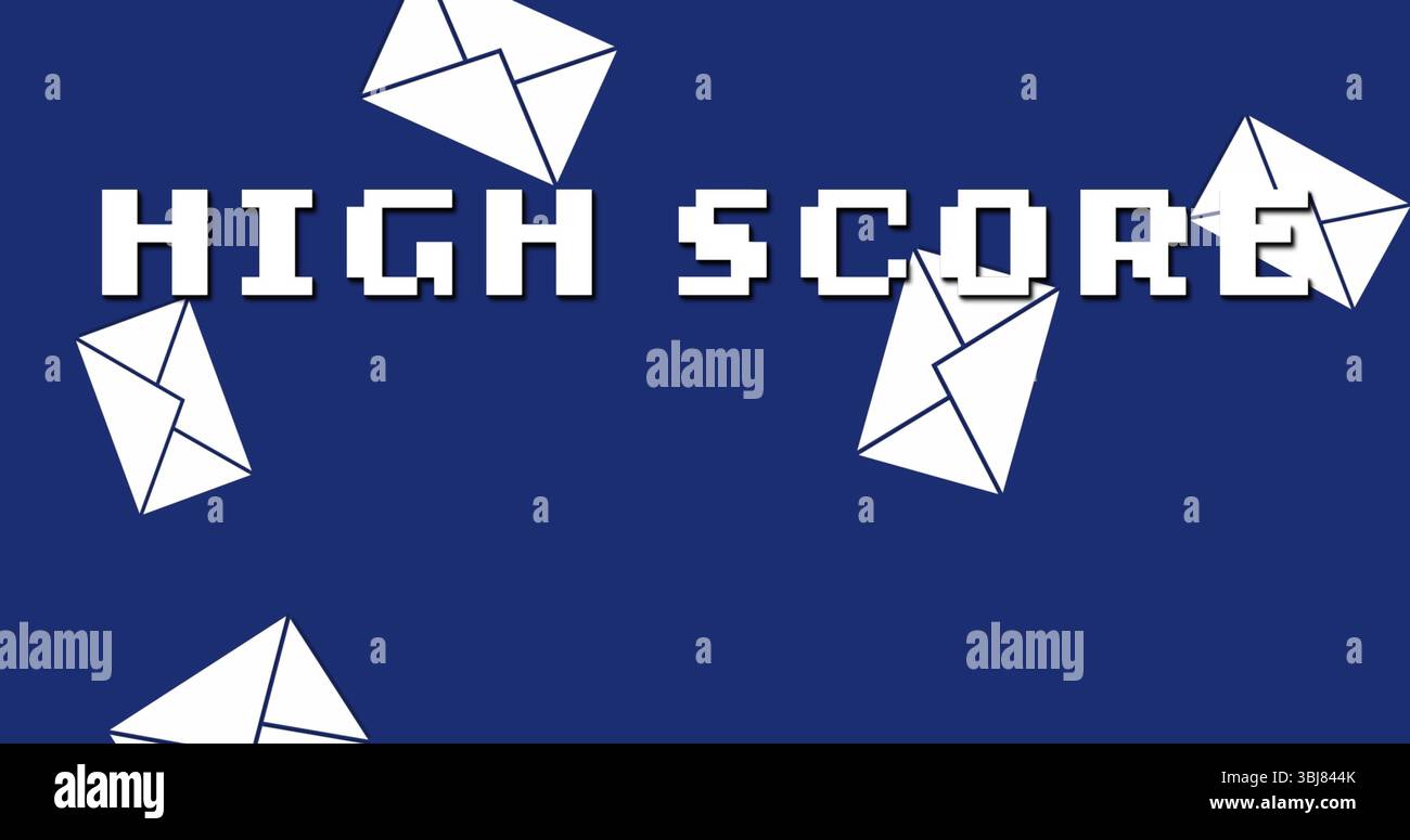 Displaying pixel art text hi-res stock photography and images - Alamy