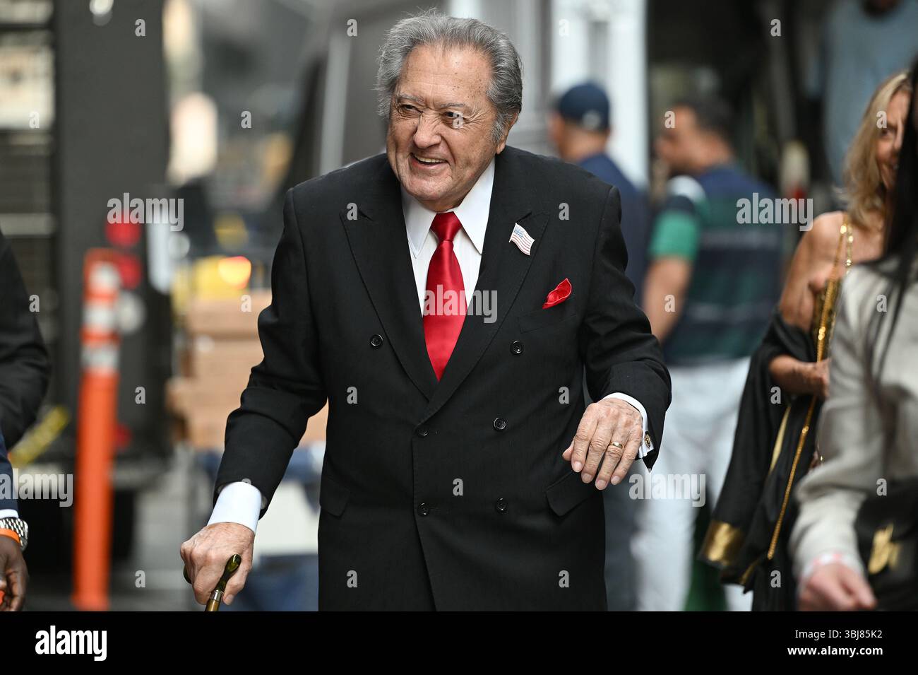 New York, USA. 13th June, 2025. Nelson Sardelli seen arriving outside Carnegie Hall, New York ...