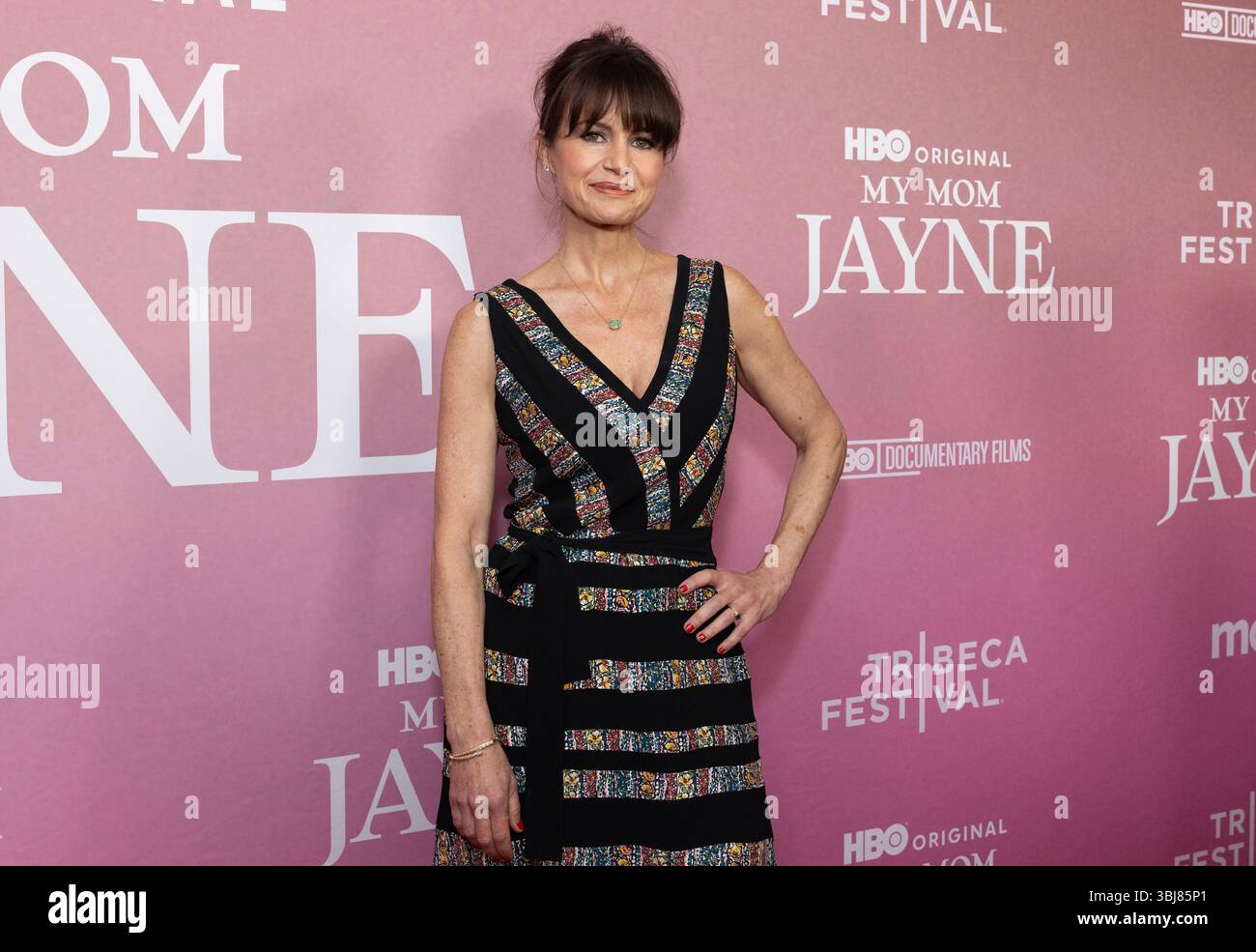 Carla Gugino attends the "My Mom Jayne" premiere at Carnegie Hall ...