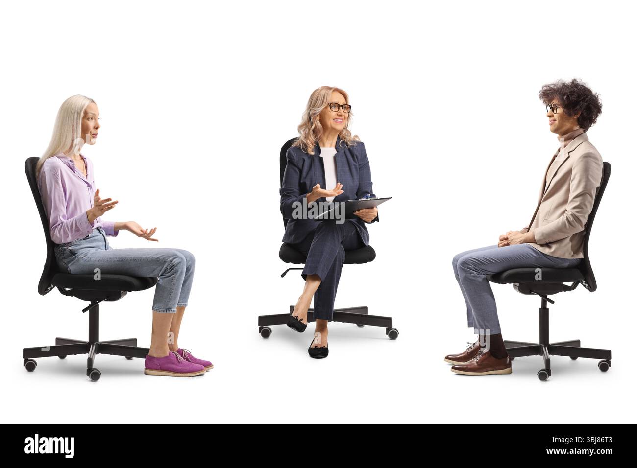 Couples Counseling, supporting communication between a young couple ...