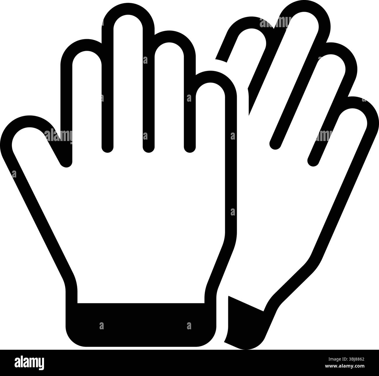Icon for latex gloves, latex Stock Vector Image & Art - Alamy