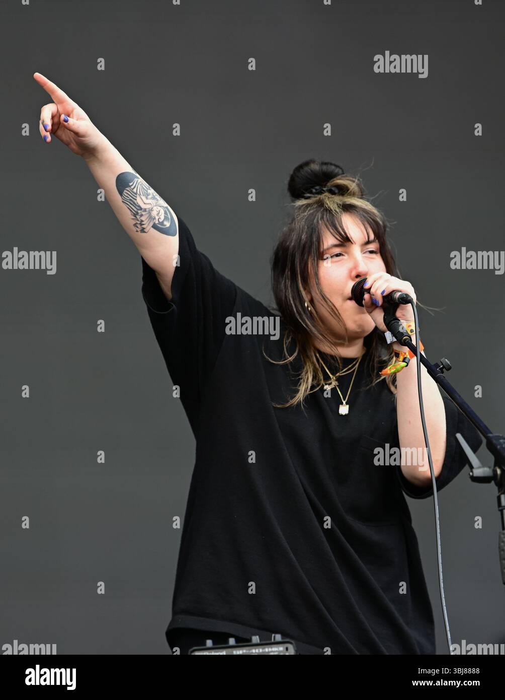 London, UK. 13 June 2025: Fleshwater performs at the Outbreak Fest at ...