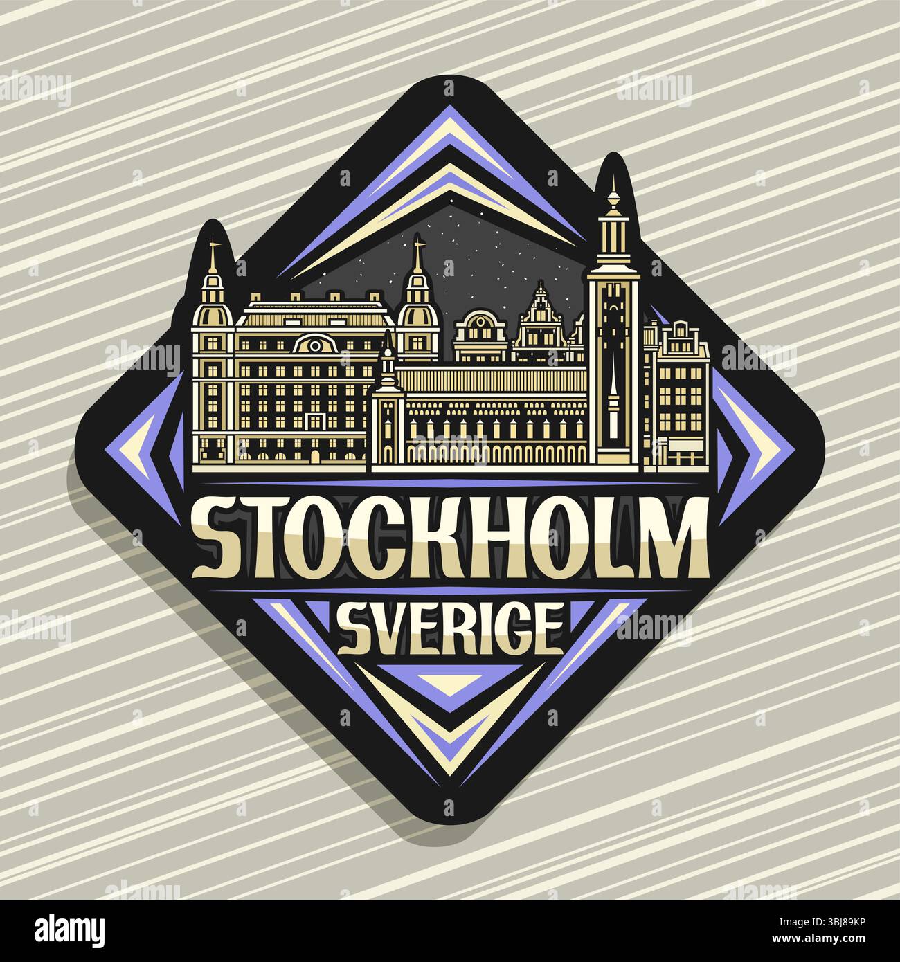 Parliament house sweden Stock Vector Images - Alamy