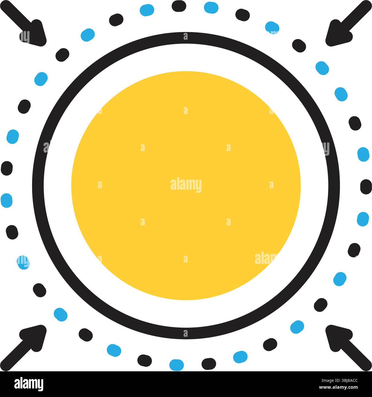 Icon for boundary Stock Vector Image & Art - Alamy