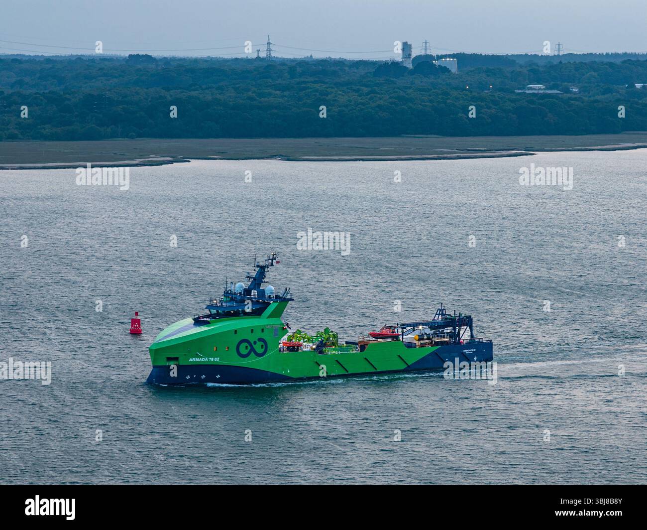 The MS Armada (78 02) is a state-of-the-art offshore support vessel developed by Ocean Infinity ...