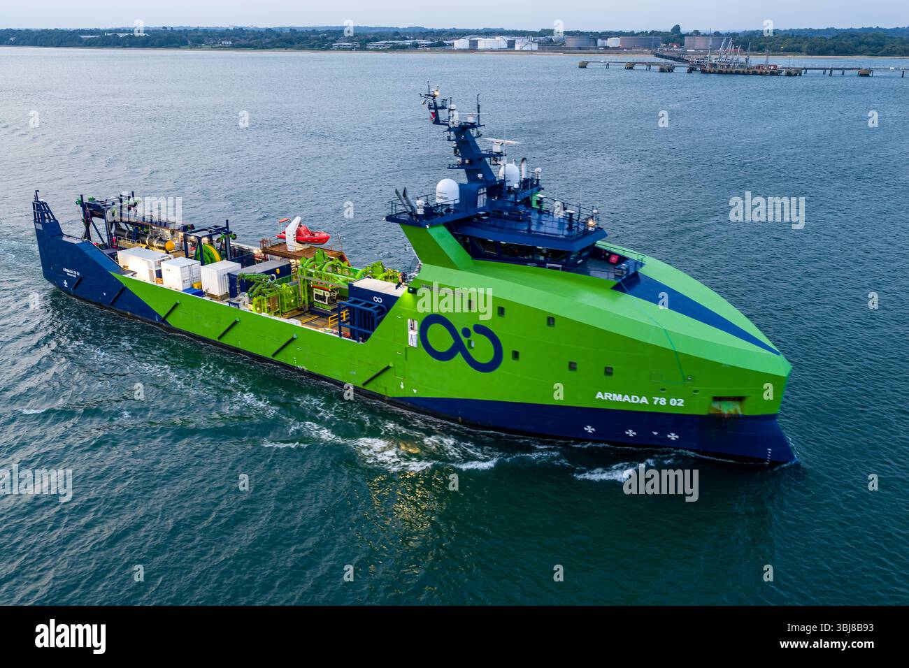 The MS Armada (78 02) is a state-of-the-art offshore support vessel developed by Ocean Infinity ...
