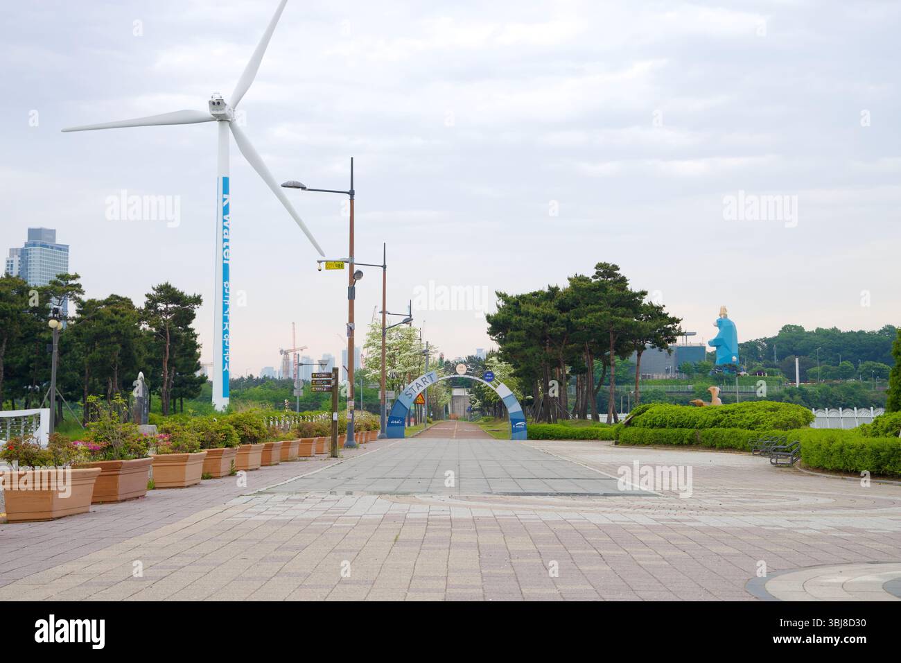 Incheon, South Korea - May 19th 2025: A broad view of Korea’s Four ...