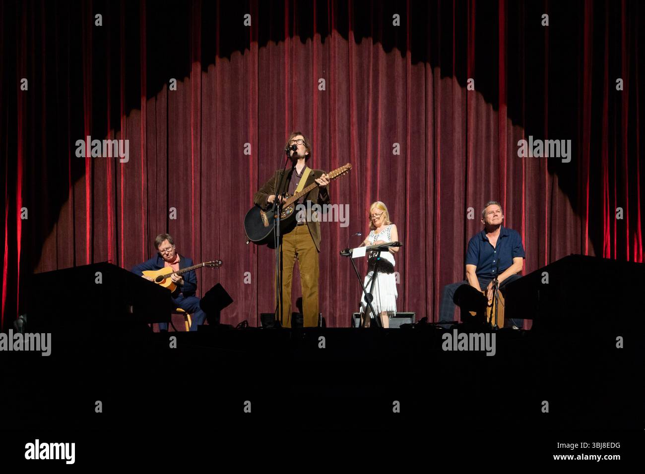 London, UK. 13th June, 2025. L-R Mark Webber, Jarvis Cocker, Candida ...