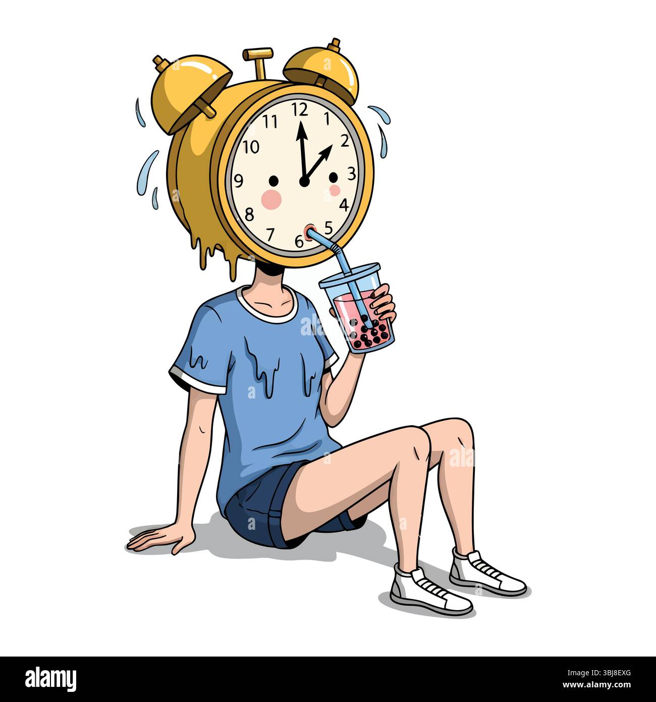 Straw on floor Stock Vector Images - Alamy