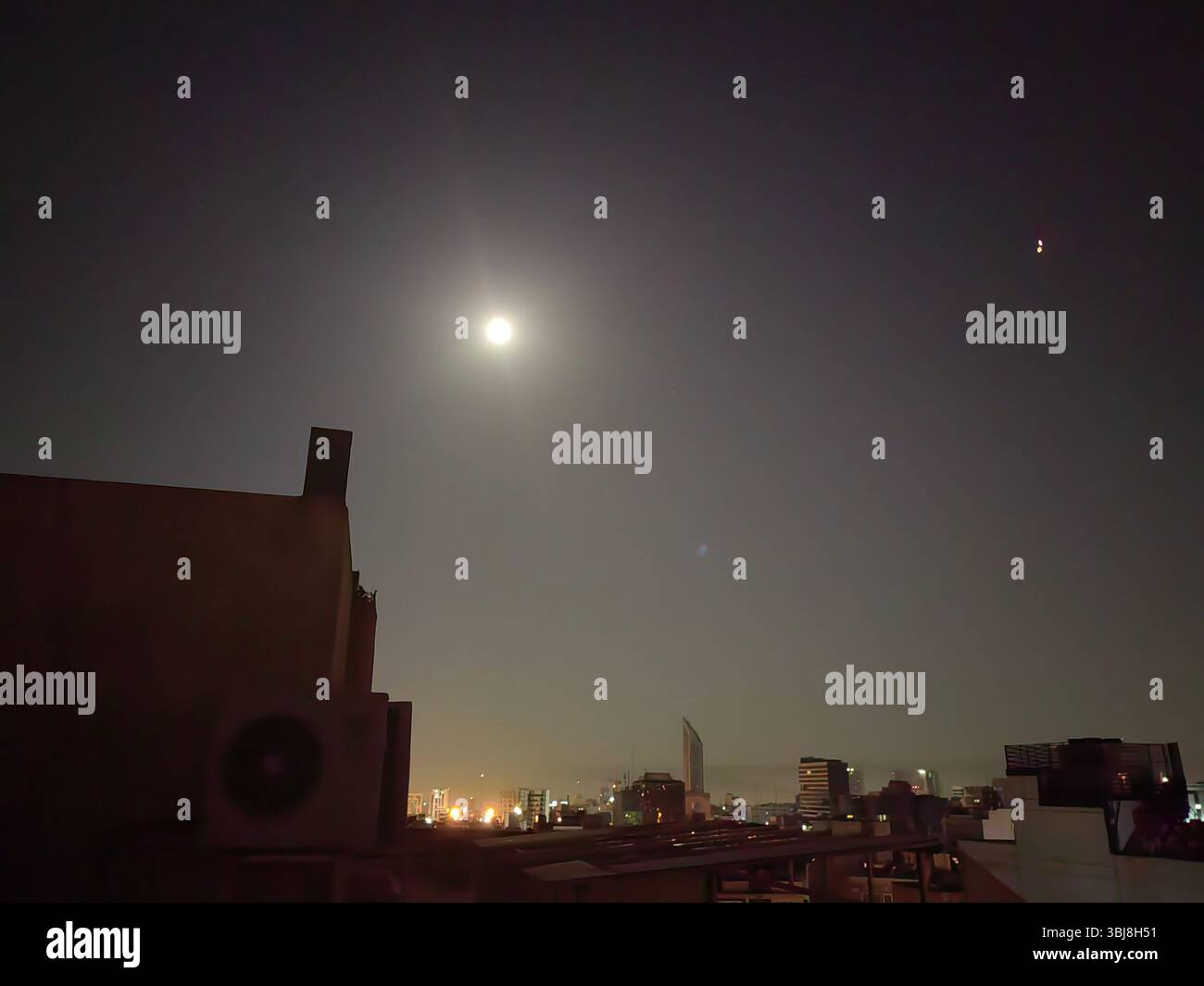 Tehran. 14th June, 2025. This photo taken on June 14, 2025 shows a view ...