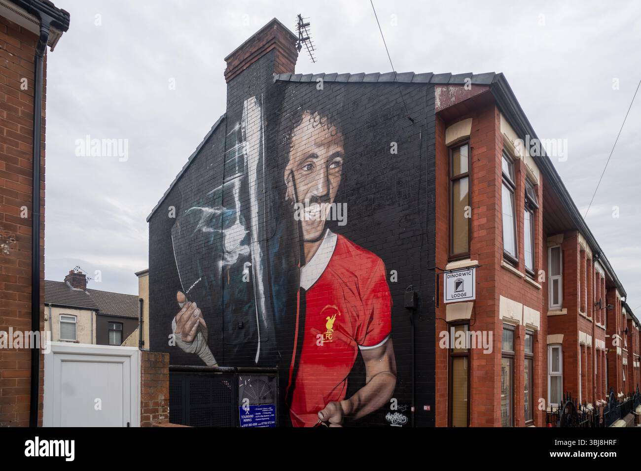 Alan kennedy mural hi-res stock photography and images - Alamy