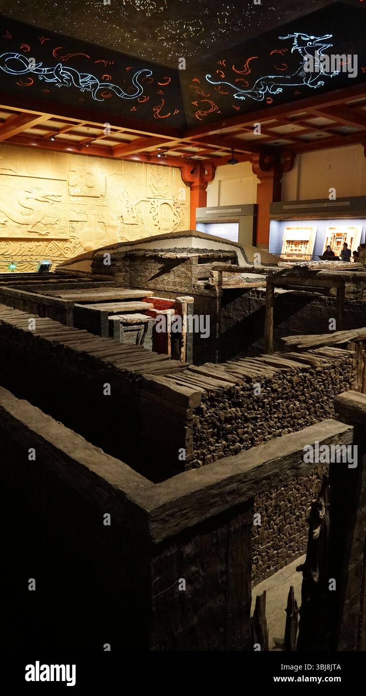 Dabaotai Western Han Dynasty Mausoleum Museum in Beijing, China Stock ...