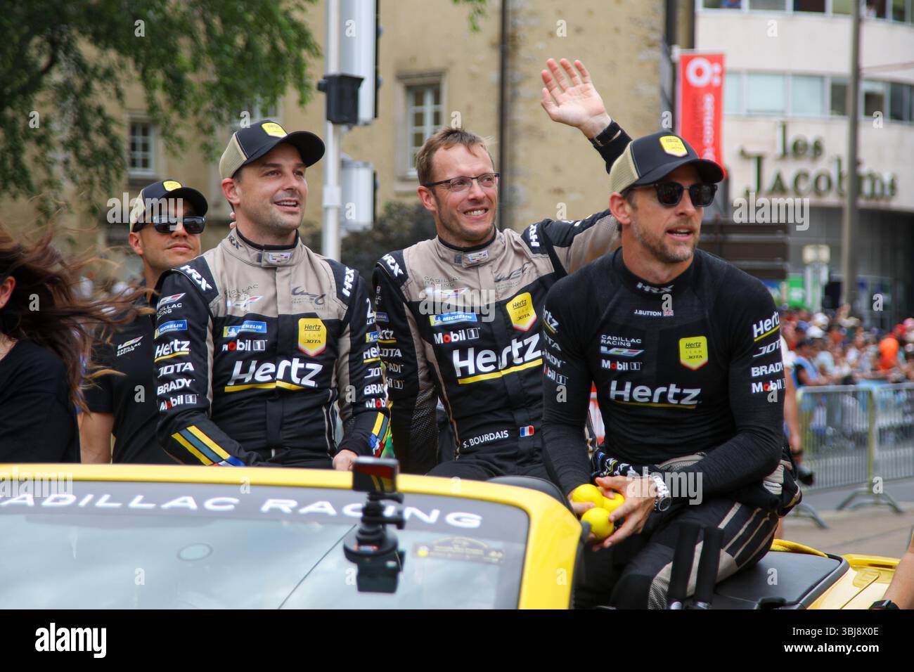 Le Mans, France. 14th June, 2025. Earl BAMBER (NZL), Sebastien BOURDAIS ...
