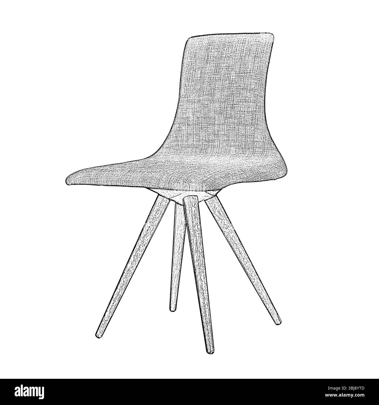Modern furniture graphic Black and White Stock Photos & Images - Alamy
