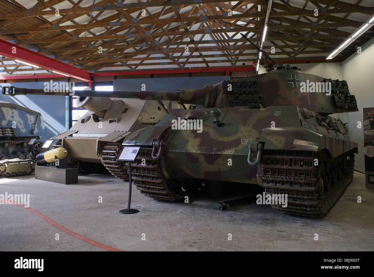 Munster, Germany - May 23, 2025: Konigstiger. German Tank Museum in ...