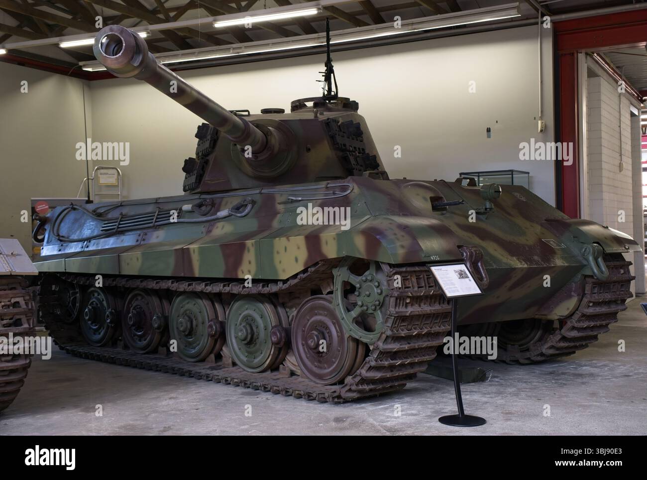 Munster, Germany - May 23, 2025: Konigstiger. German Tank Museum in ...