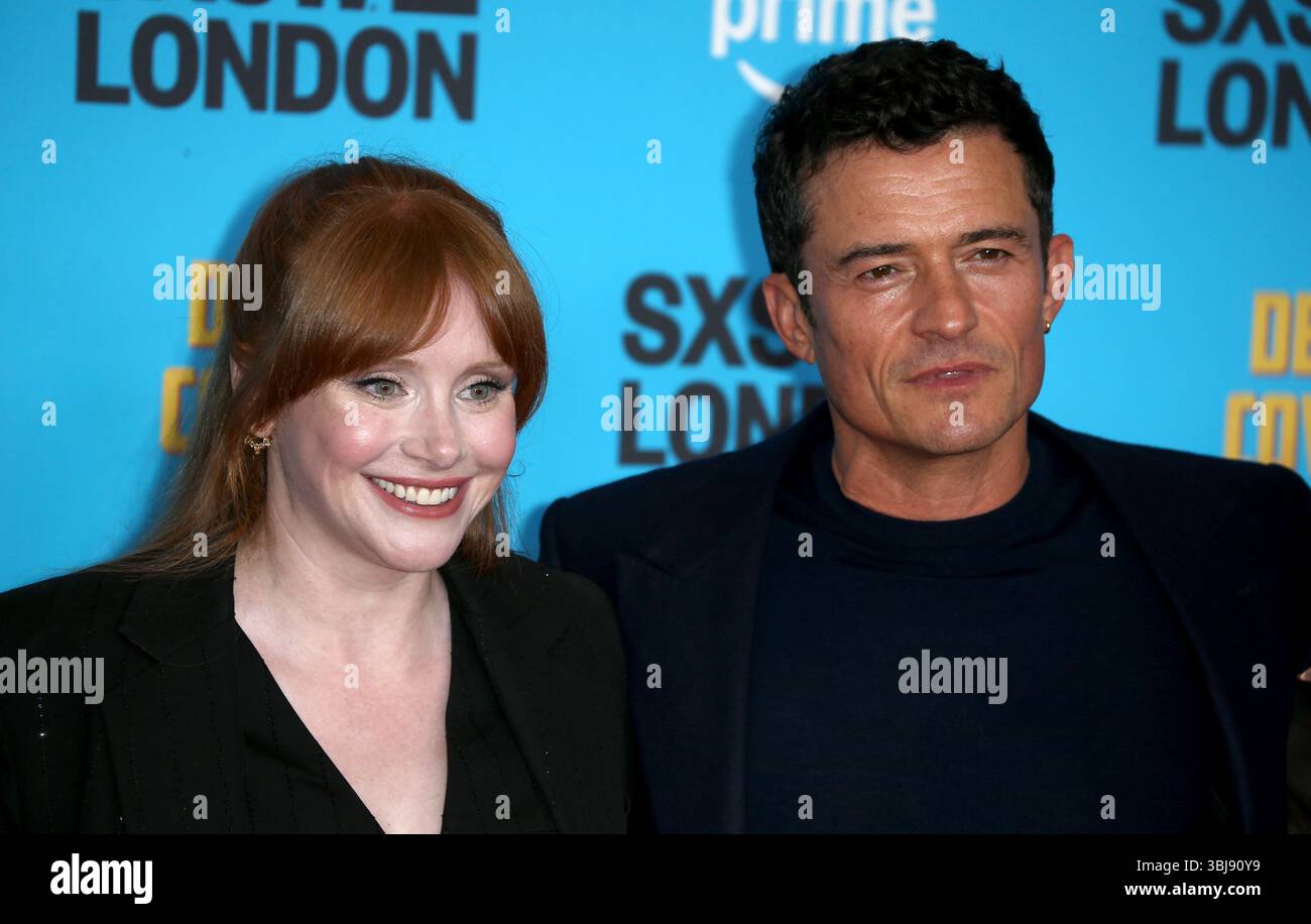 Bryce Dallas Howard and Orlando Bloom attend the Deep Cover World ...
