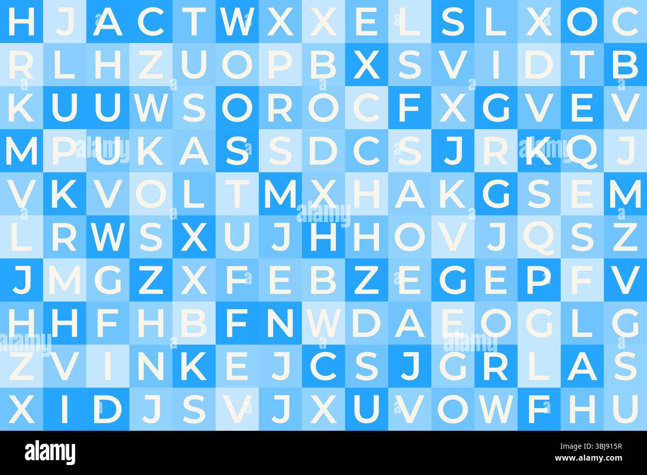 All letters of English Alphabet in colorful seamless vector Mosaic ...