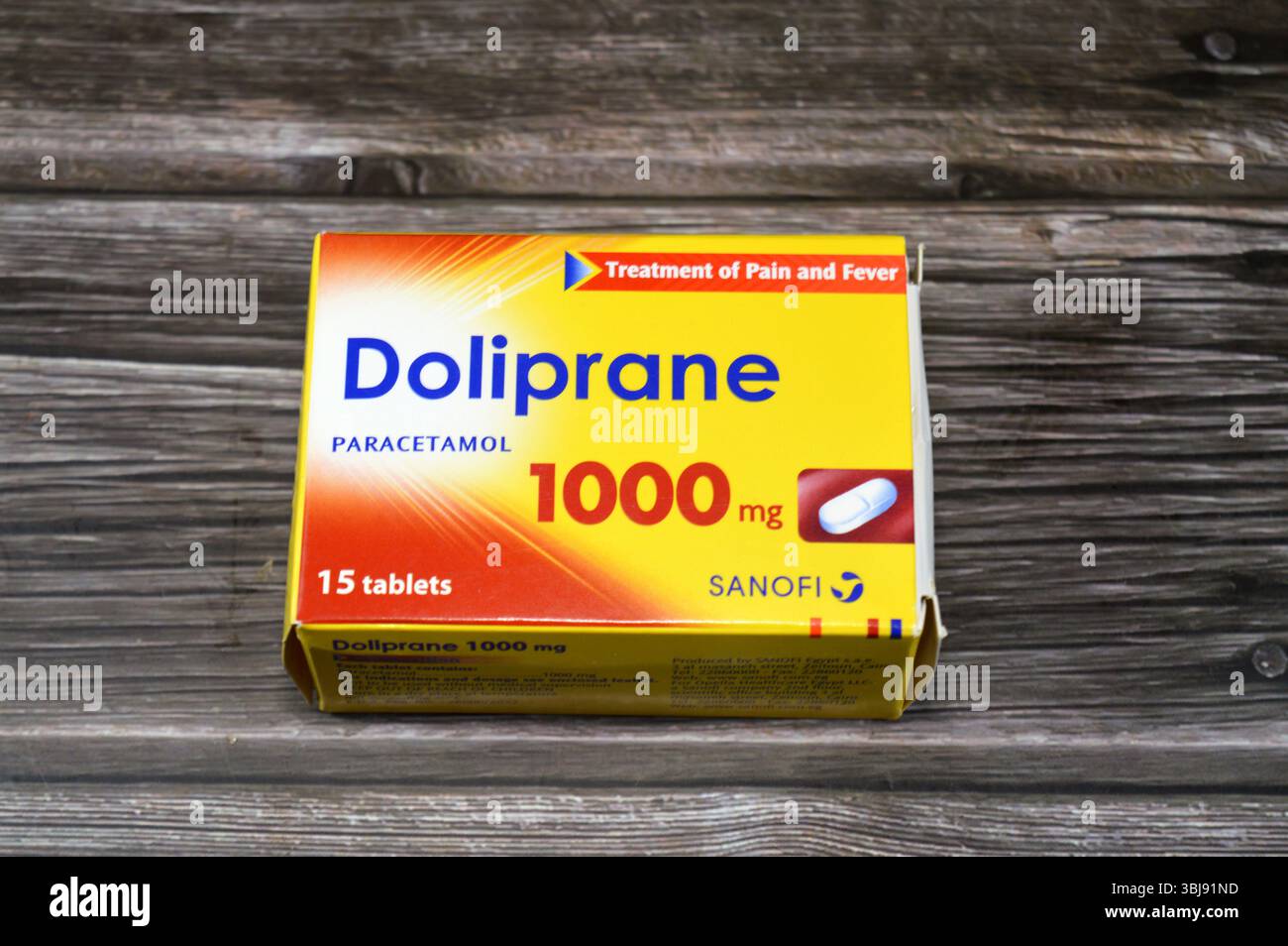 Doliprane 1g hi-res stock photography and images - Alamy