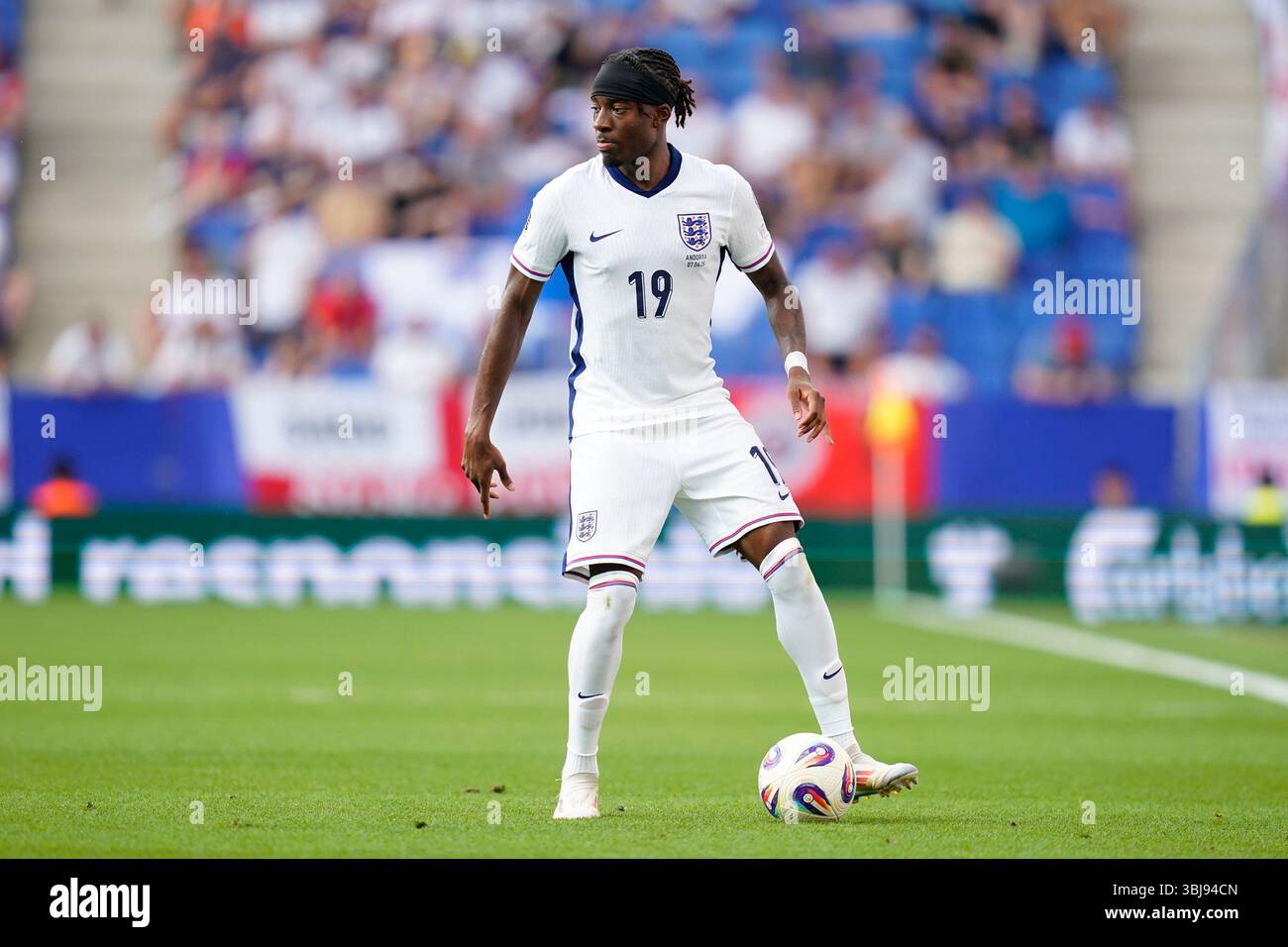 Noni Madueke of England during the FIFA World Cup 26 UEFA Qualifiers ...