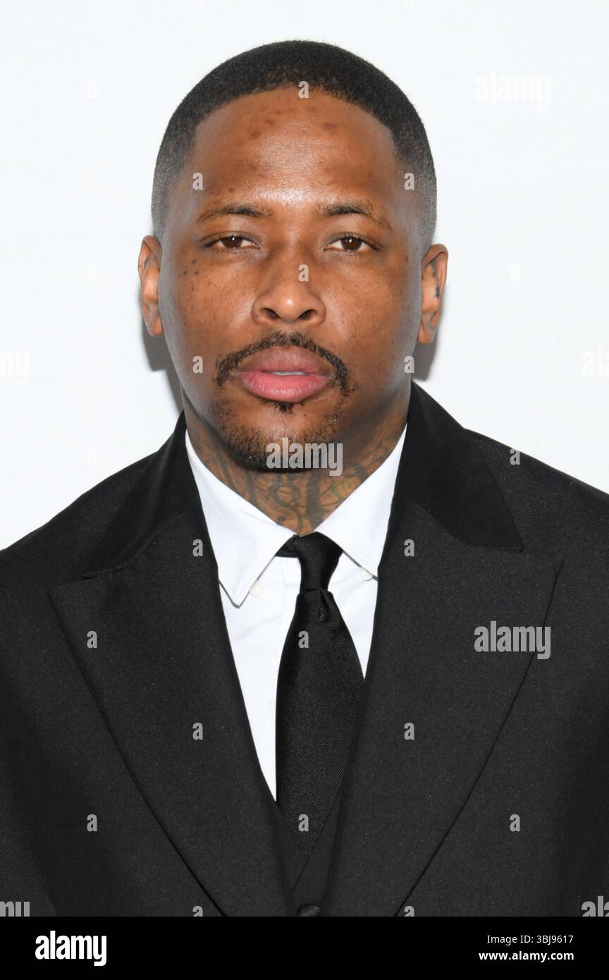 YG attends the "Still Free TC" premiere at Tribeca Festival, New York ...