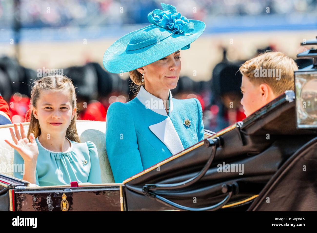 London, UK. 14th June, 2025. Katherine, Princess of Wales, and her ...