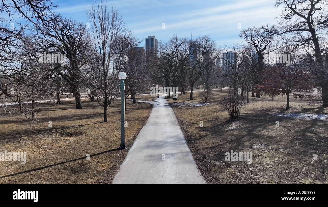 Chicago Skyline in Illinois United States. Travel Destination. Tourism ...