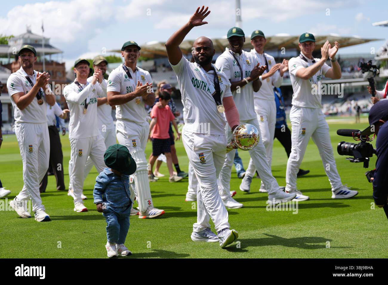 South Africa captain Temba Bavuma after day four of the ICC World Test ...