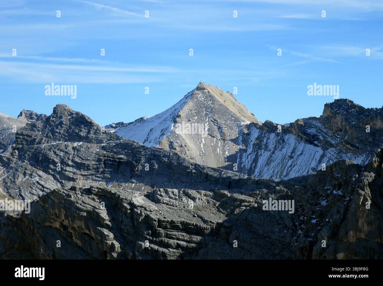 Hier der blick von der pleisenspitze dem westlichsten pfeiler de hi-res ...