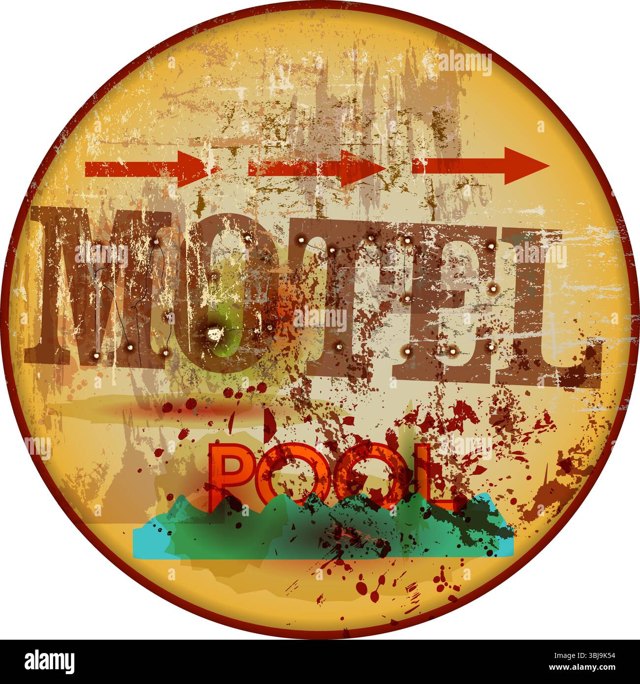 Freeway motel Stock Vector Images - Alamy