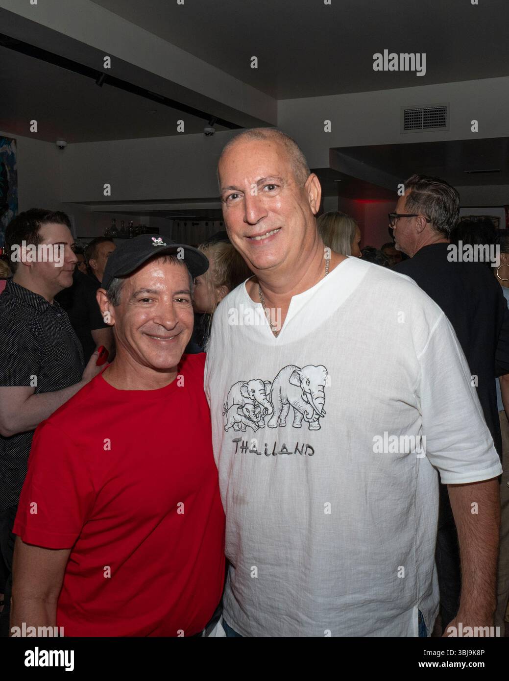 Adam Sands and Adam Clayton Powell Jr. attends Noel Ashman's Birthday ...