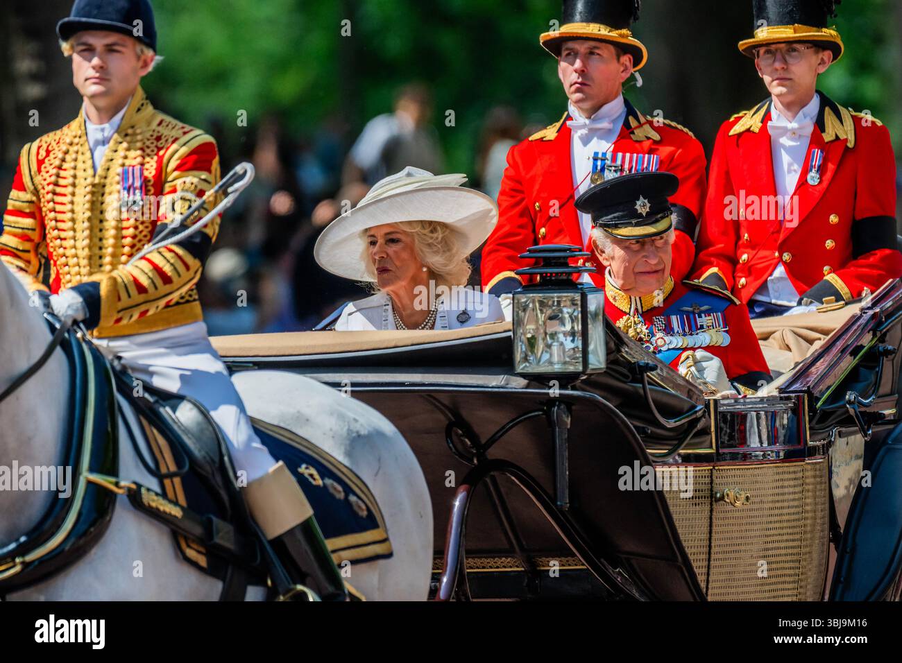 London, UK. 14th June, 2025. King Charles III and Queen Camilla - The ...