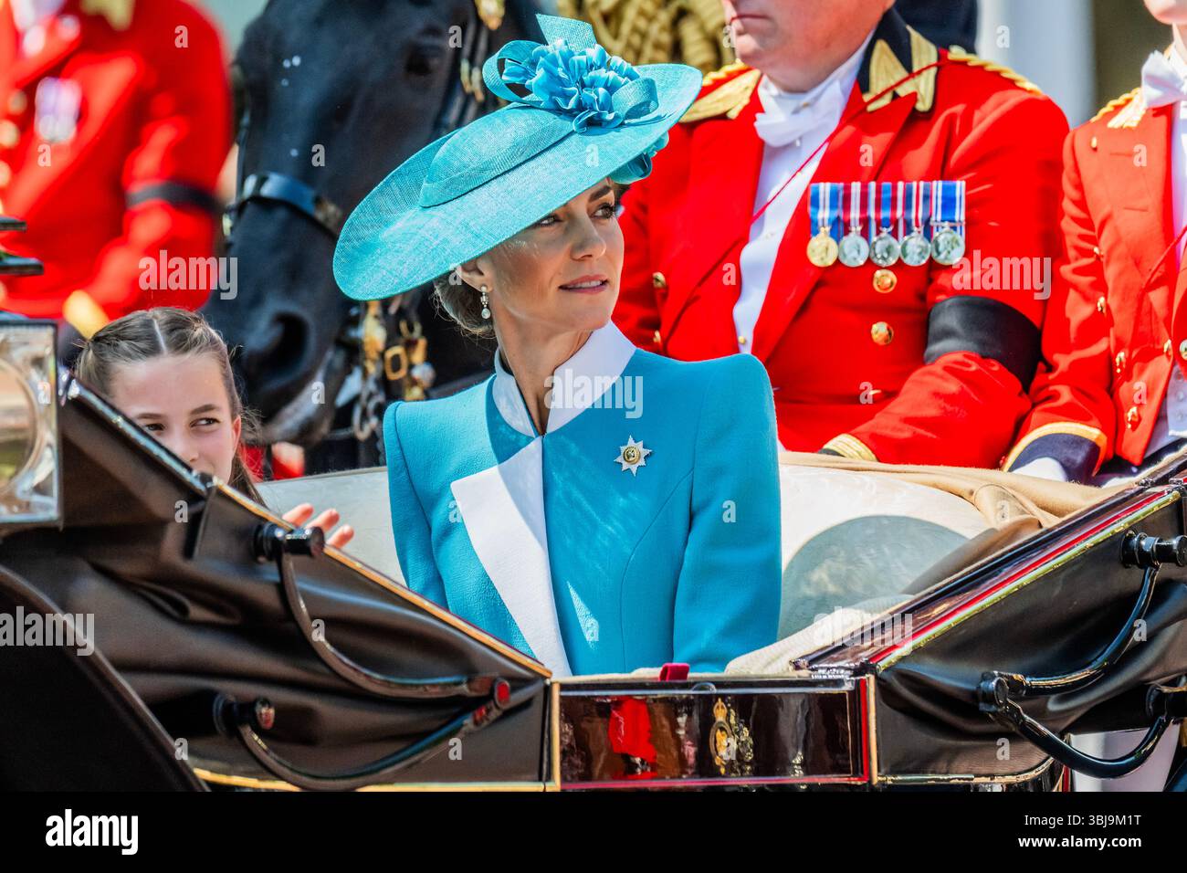 London, UK. 14th June, 2025. Katherine, The Princess of Wales with ...