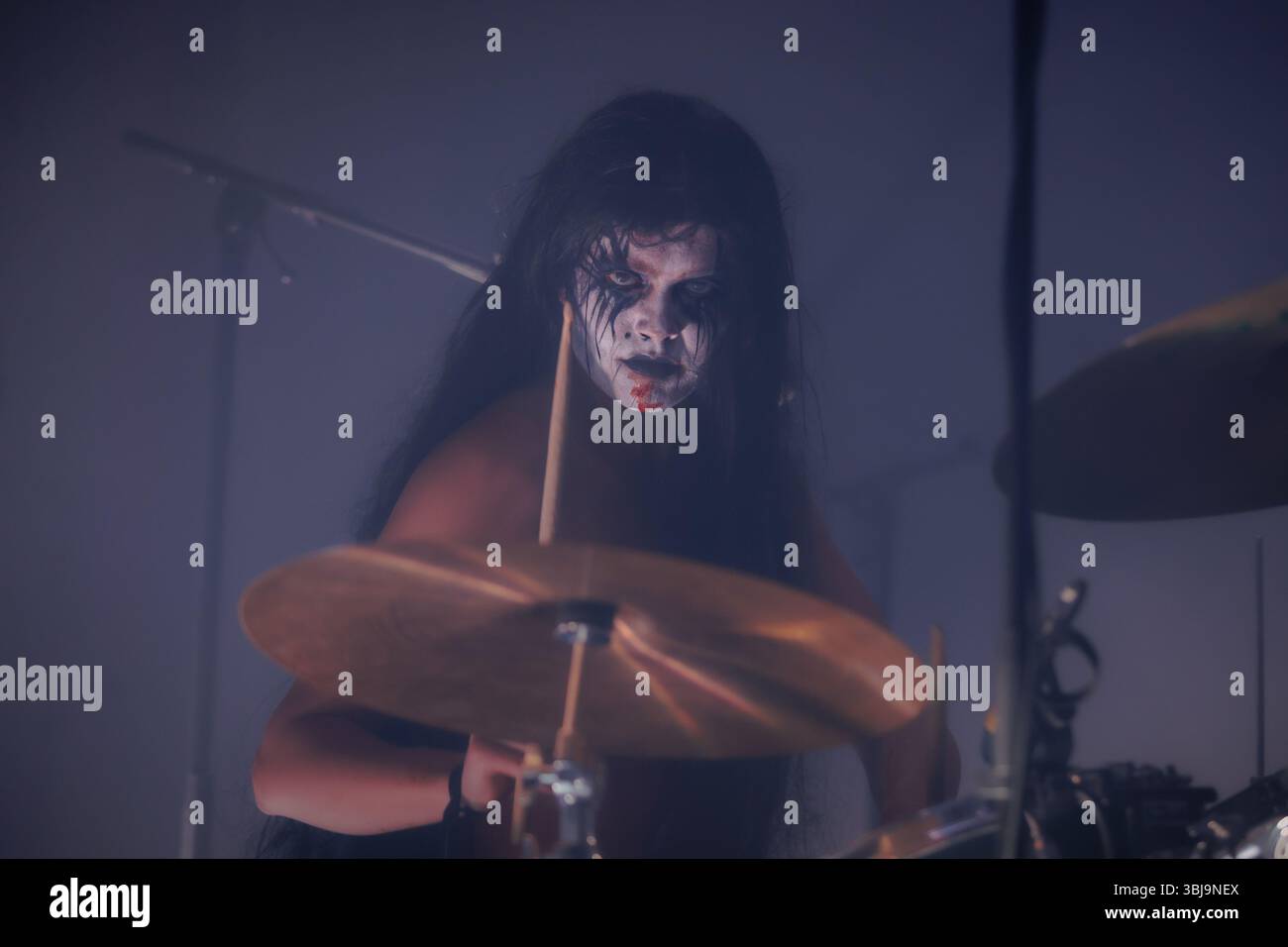 Fredrikstad, Norway. 10th, May 2025. The Norwegian black metal band ...