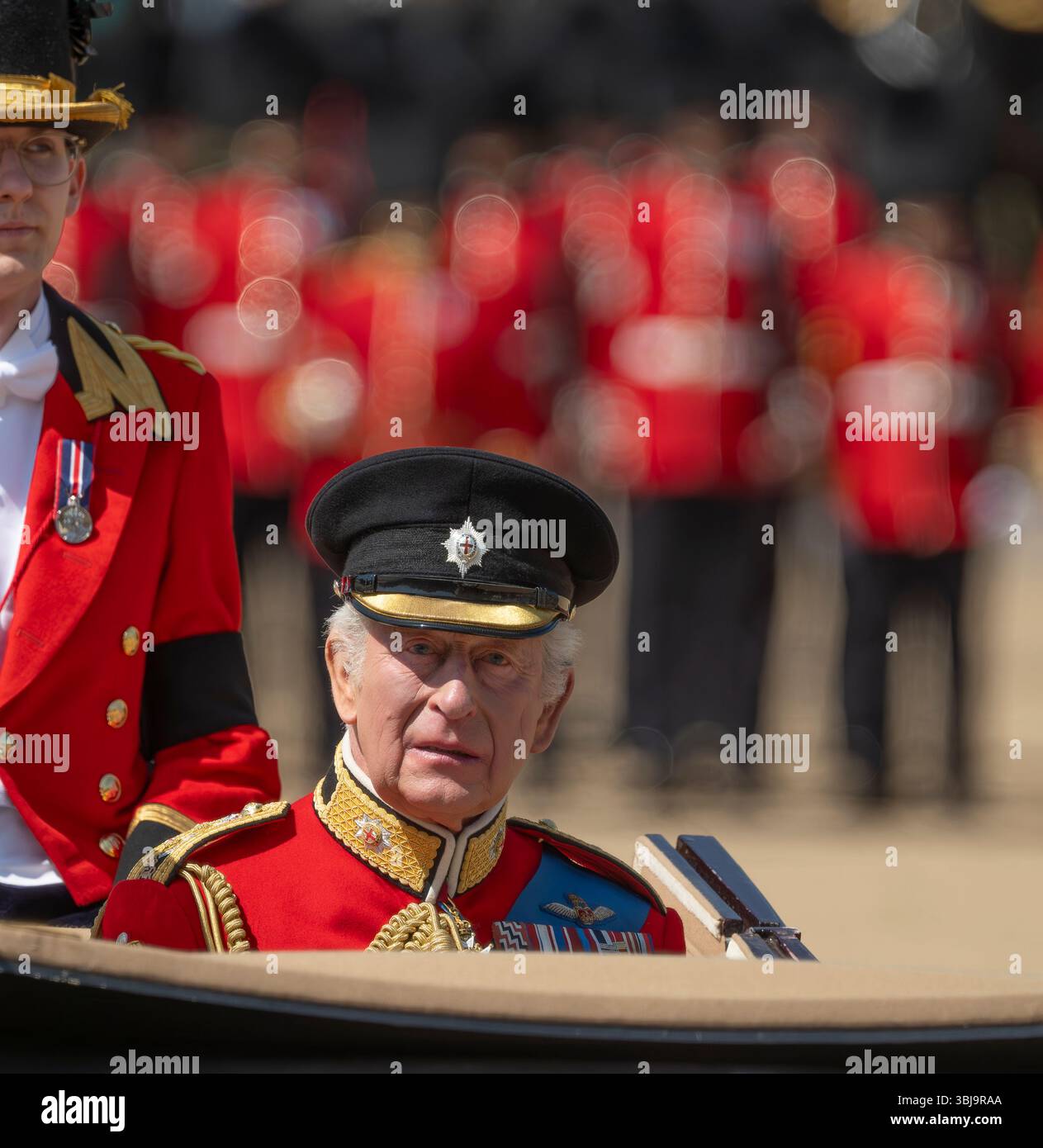 Horse Guards Parade, London, UK. 14th June, 2025. Trooping the Colour ...