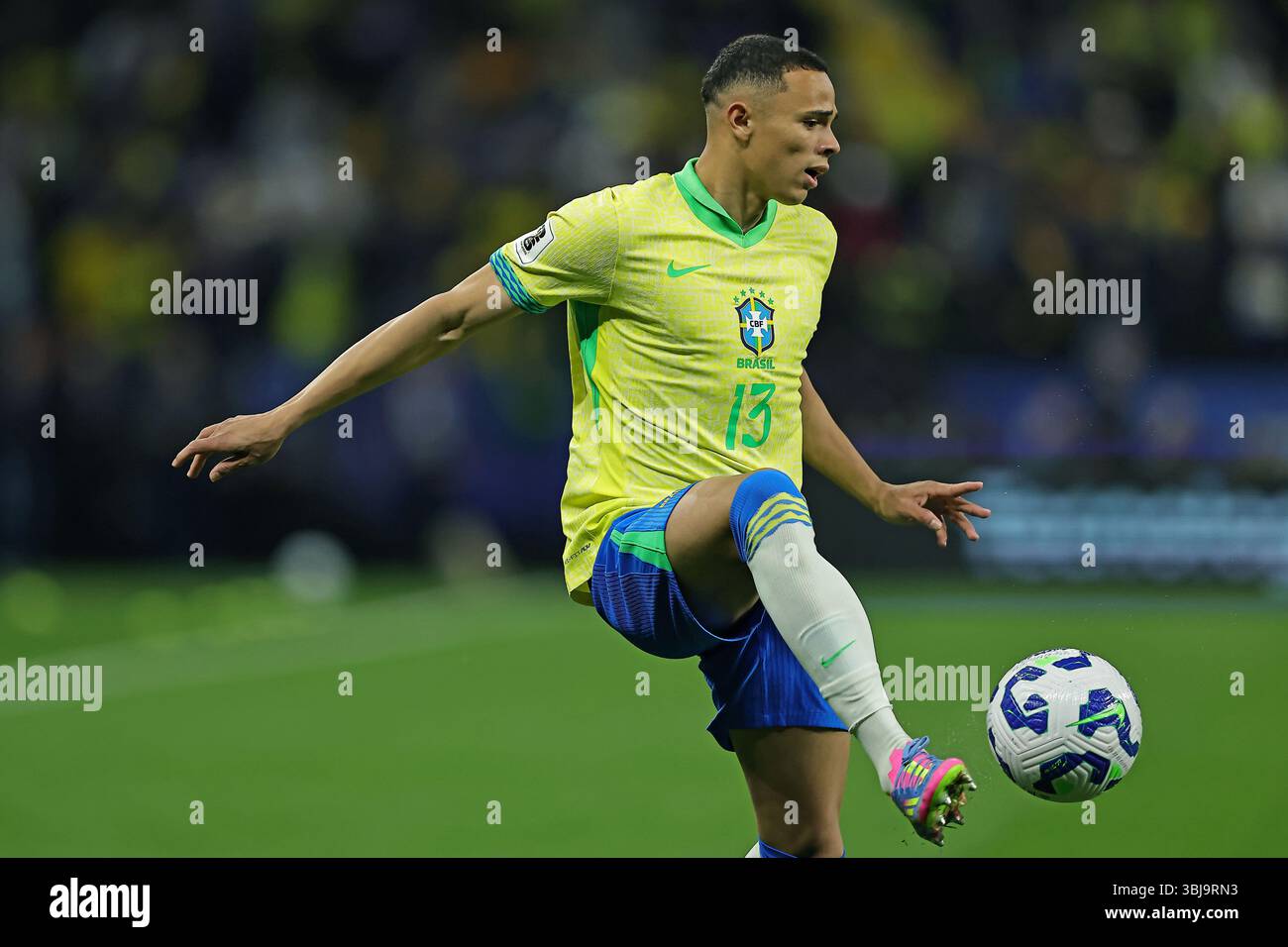 10th June 2025, Sao Paulo, Brazil: Vanderson of Brazil during the match ...