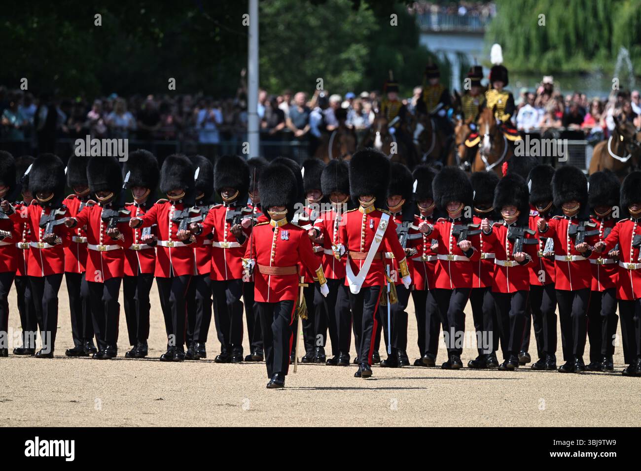 Horse Guards Parade, London, UK. 14th June, 2025. Trooping the Colour ...