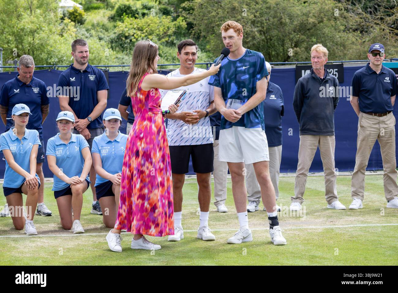 Lexus Ilkley Open 2025, ATP Challenger Tour, Men’s Doubles Award Ceremony Finals, Ilkley, United ...