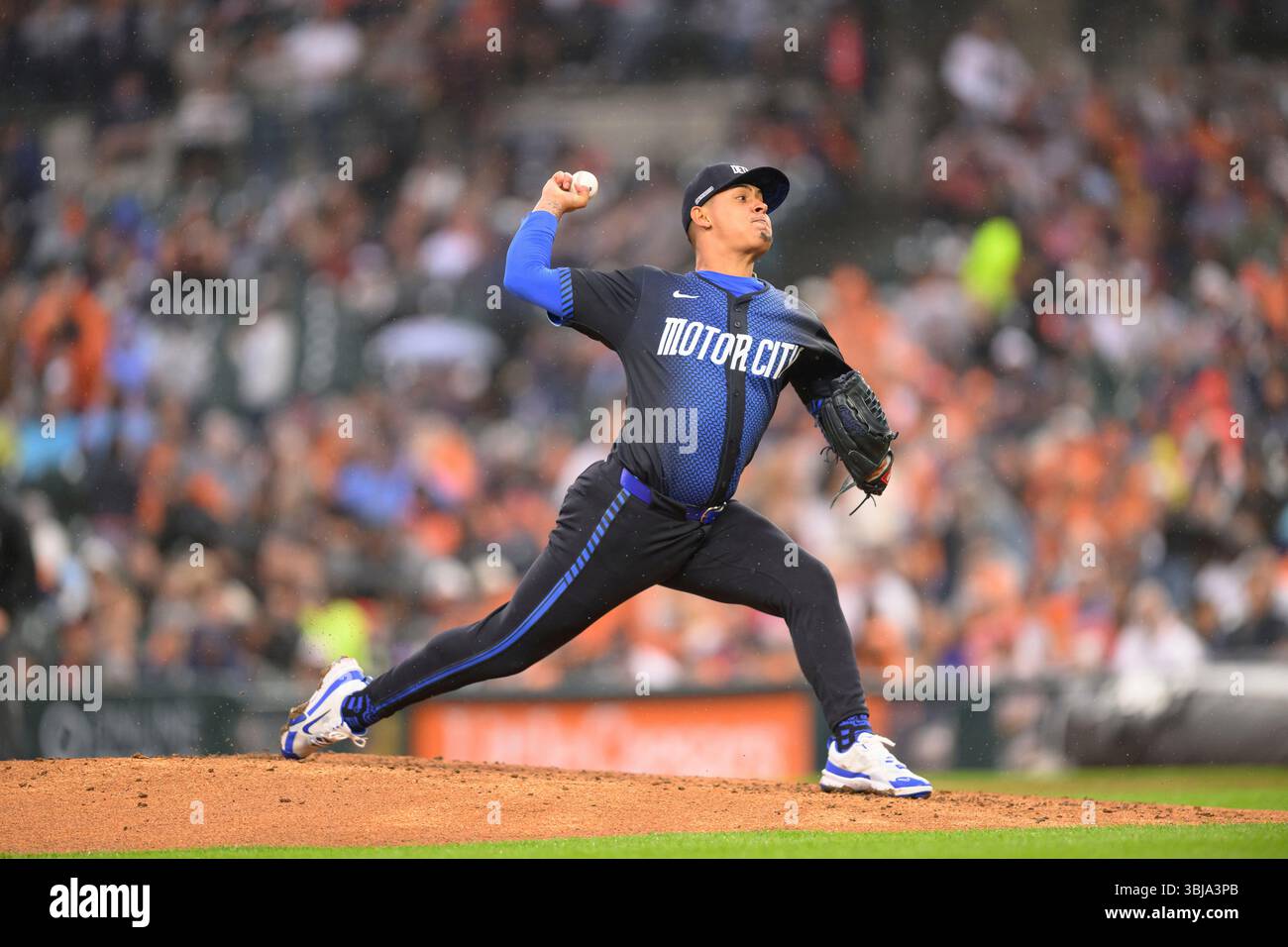 DETROIT, MI - JUNE 13: Detroit Tigers SP Keider Montero (54) during the game between Chicago ...