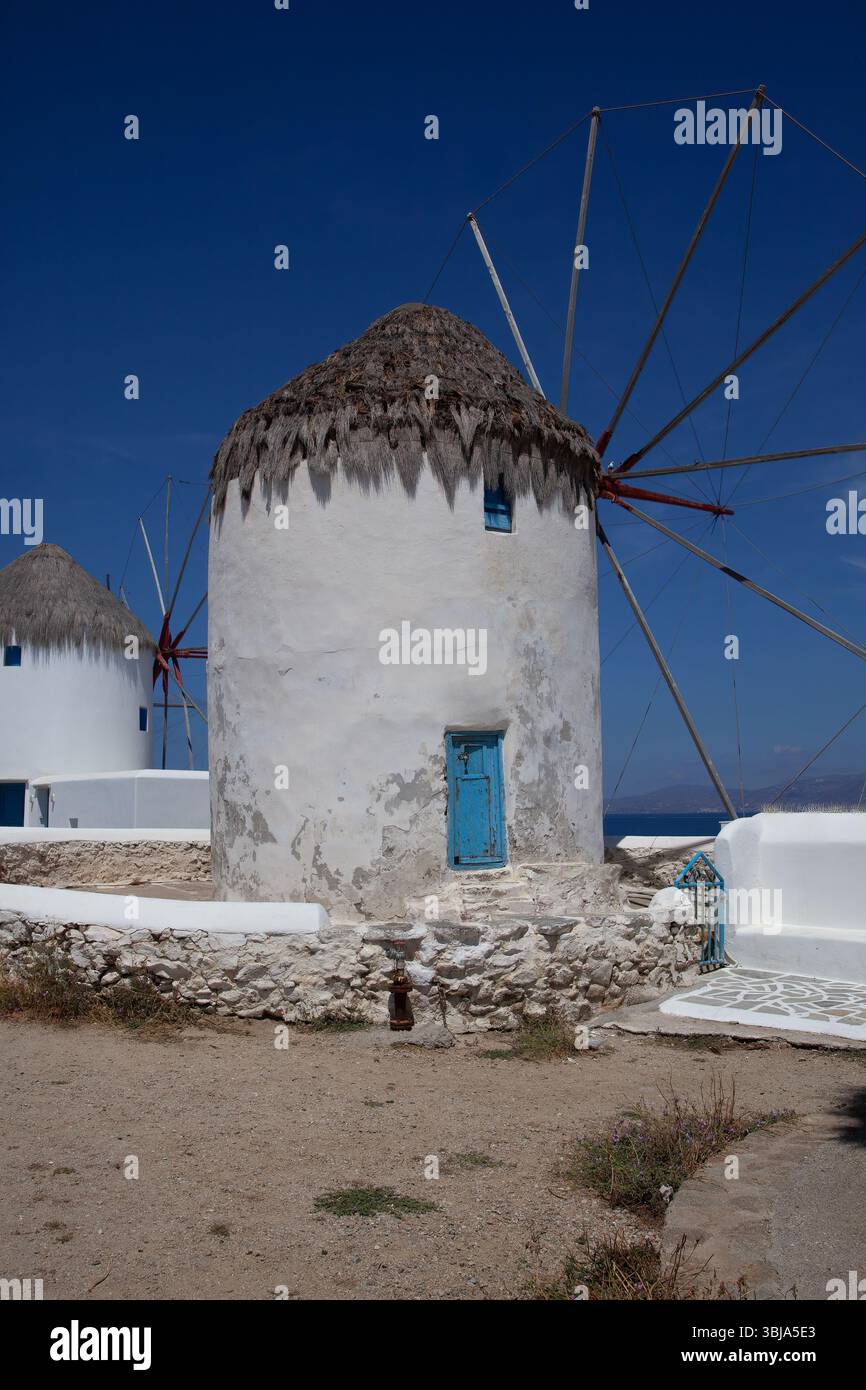 Icon of mykonos hi-res stock photography and images - Alamy